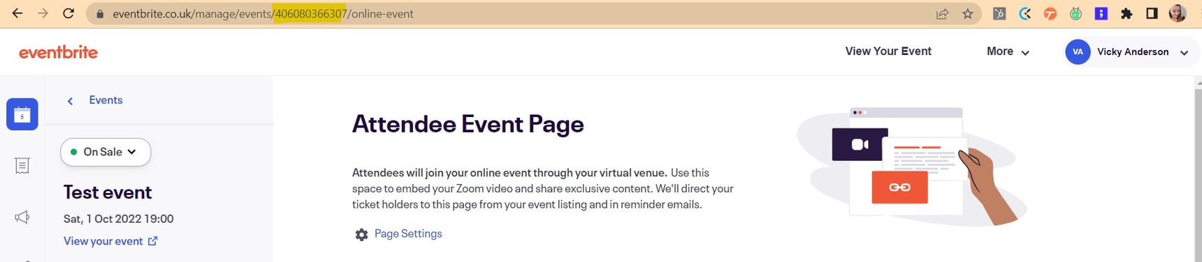 Use an Eventbrite Registration Page